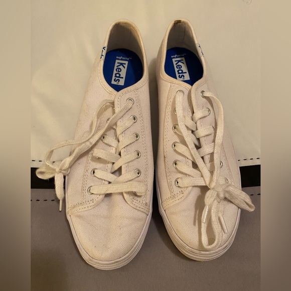 Keds | Shoes | White Keds Tennis Shoes | Poshmark
